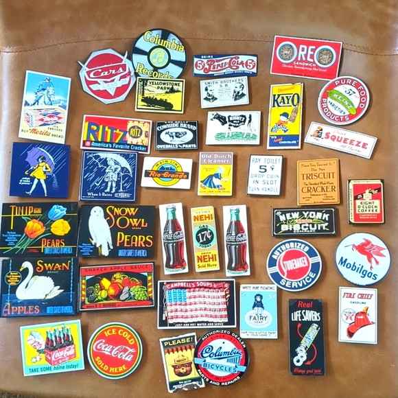 American Vintage | Accents | Vintage Refrigerator Magnets | Poshmark